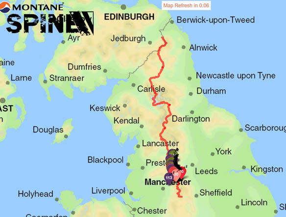 The Spine Race 2016 - DarkerSide